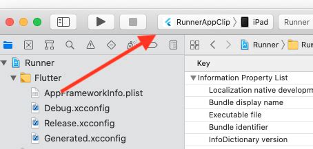 Adding An IOS App Clip Target Flutter