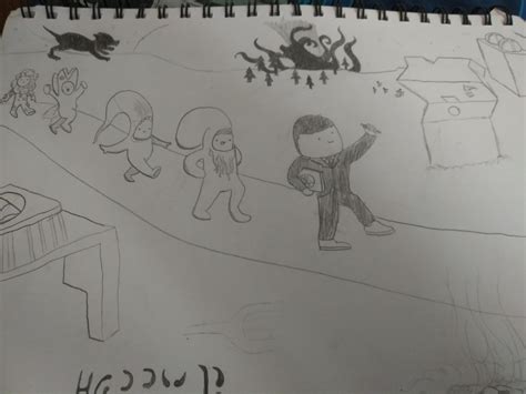 An Old Unfinished Drawing That I Made A Couple Years Back Hope Yall