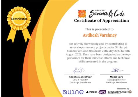 Avdhesh Varshney On Linkedin Opensource Gssoc Quine Codingjourney