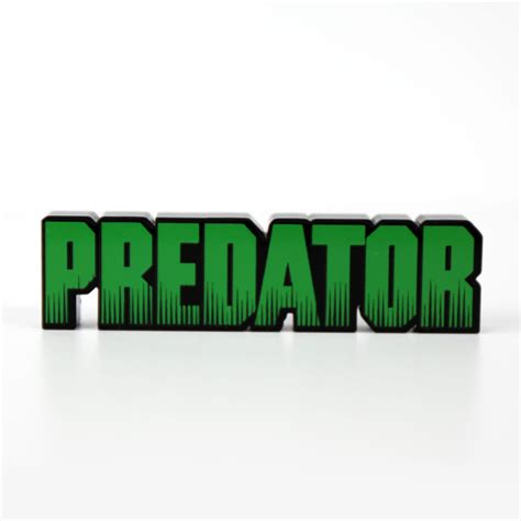 Predator Self Standing 3d Logo Sign