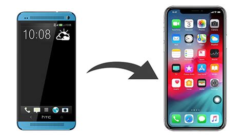 how to transfer data from android to iphone after setup