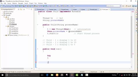 Multiple Process Using Multi Threading Concepts In Java Programs Youtube