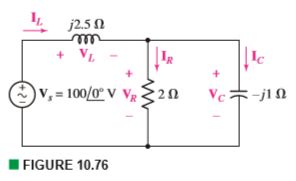 Solved A Calculate Values For I L I R I C V L V R And V C For Answer