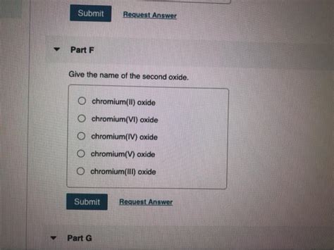 Solved Exercise 3 126 Chromium Forms Four Different Oxides