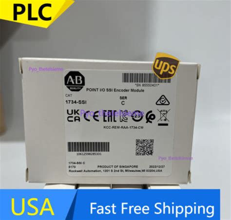 New Allen Bradley 1734 Ssi Point Io Encoder Input Module 1734ssi Ebay