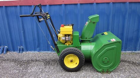 John Deere Walk Behind Snowblower