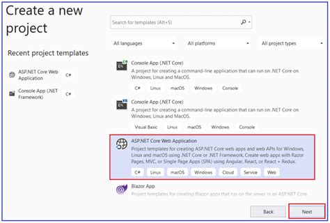 Creating Aspnet Core Application Using Mvc Dot Net Tutorials