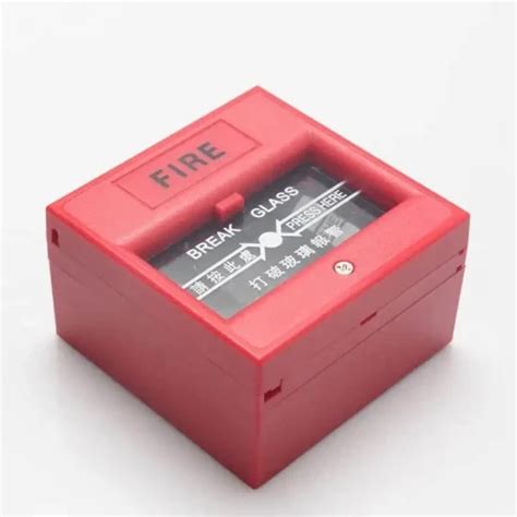 Wired Safety Conventional Fire Alarm Emergency Break Glass Manual Call