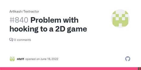 problem with hooking to a 2d game · issue 840 · artikash textractor