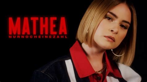 Mathea Nur Noch Eine Zahl Youtube