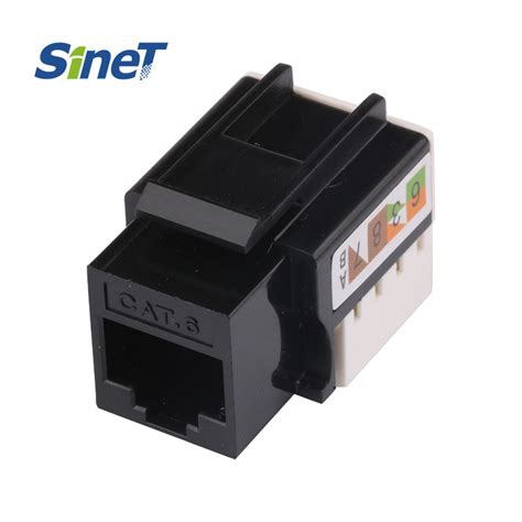 Amp Utp Cat6 Rj45 Keystone Jack Computer Modular Jack Utp Keystone