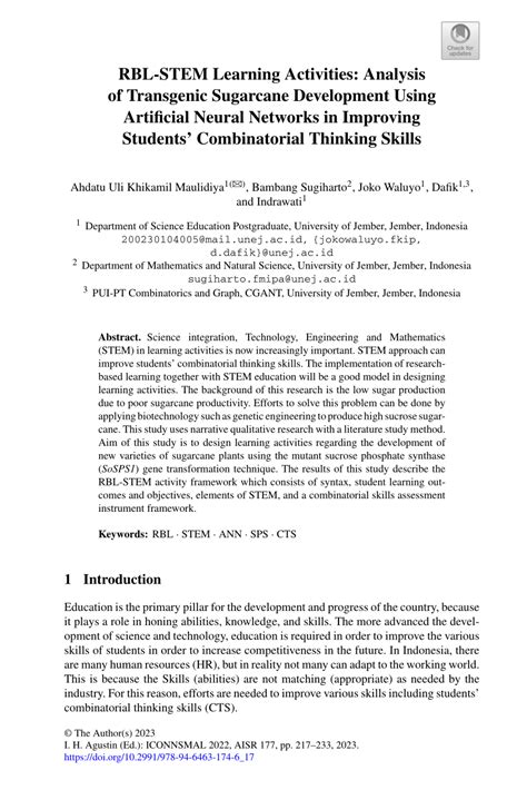 pdf rbl stem learning activities analysis of transgenic sugarcane