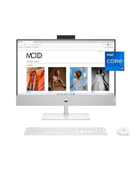 HP Pavilion 23 8 Inch All In One Desktop PC Intel Core I7 12700T Processor Intel UHD Graphics