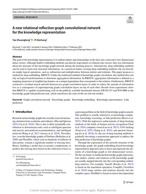 a new relational reflection graph convolutional network for the