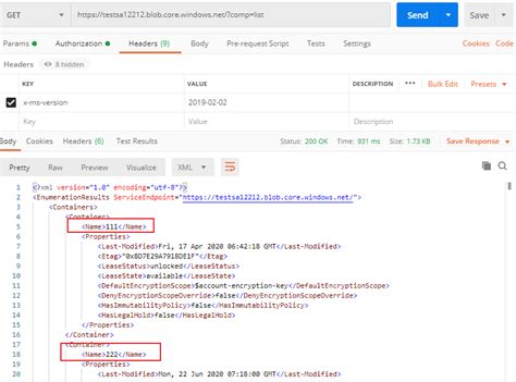 How To Get Blob Containers List That I Have Access With My Storage Aad