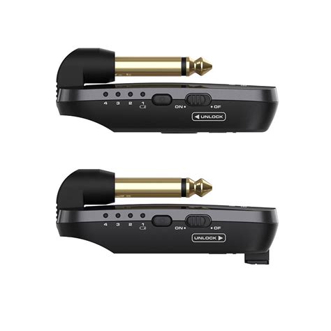 NUX B2 PLUS Digital 2.4Ghz Guitar Instrument Wireless System 4 Channel