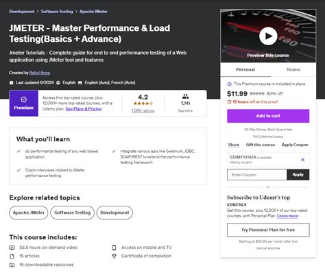 20 best performance testing courses to take in 2025 the cto club