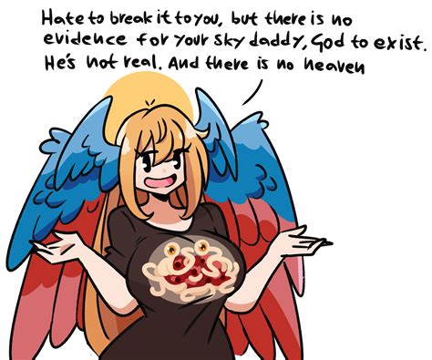 Murgoten Flying Spaghetti Monster Original Commentary English Commentary Highres 1girl