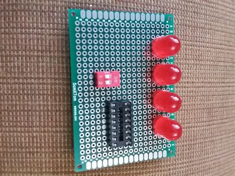 4 Bits Binary Counter Updown 11 Steps Instructables