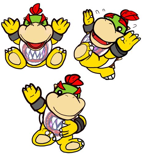 More Bowser Jr Poses By Ruensor On Deviantart