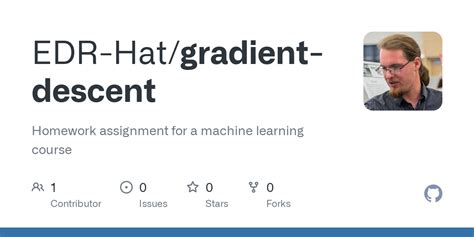 Github Edr Hatgradient Descent Homework Assignment For A Machine