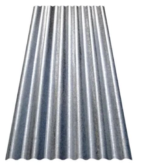 Iron Galvanised Rectangular Gi Corrugated Sheet At Rs 80kilogram In