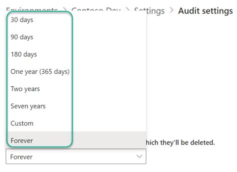 How To Set The Retention Policy For The Audit Logs In Dynamics 365 Ce Online Arun Pottis