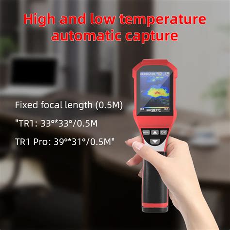 High Resolution Infrared Thermal Imaging Camera Hand Held Industrial Thermal Imaging Temperature