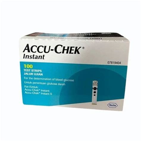 Accu Chek Instant Test Strip Number Of Strips 100 Strips At Best Price In Kanpur