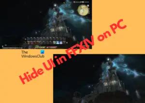 How To Hide UI In FFXIV On PC