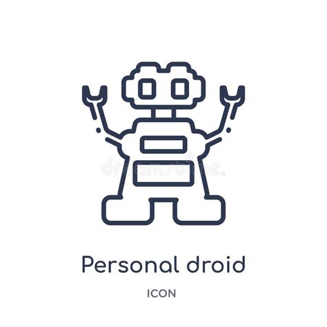 Linear Robot Arm Icon From Future Technology Outline Collection Thin Line Robot Arm Icon