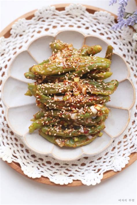 꽈리고추찜 만드는 법 꽈리고추 무침 요리 꽈리고추찜무침 밑반찬 종류 네이버 블로그