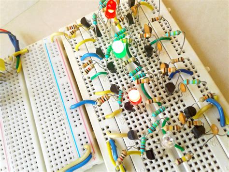 Bcd Counter Using Discrete Transistors 16 Steps Instructables