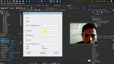 Delphi Aplikasi Dengan Aritmatika Sederhana Youtube