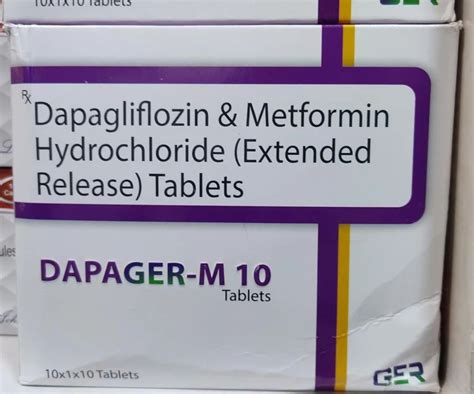 Dapagliflozin Metformin Hydrochloride Extended Release Tablet At Best Price In Mumbai