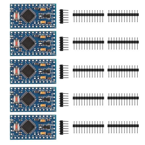 Aitrip 5 Pack Pro Mini Atmega328p Au Development Boards For Arduino