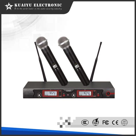 Uhf Dual Wireless Microphone Handheld Wireless Microphone And Handheld Microphone Price