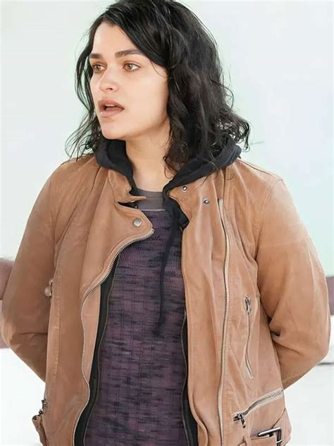 Shop The Rookie Bianca Windle Leather Jacket The Movie Fashion