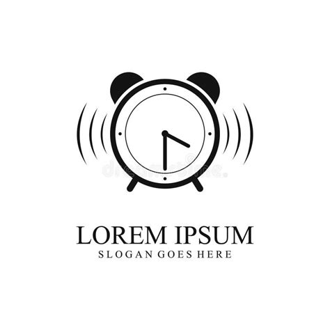 Simple Vector Alarm Clock Illustration Stock Vector Illustration Of Icon Doodle 336841513