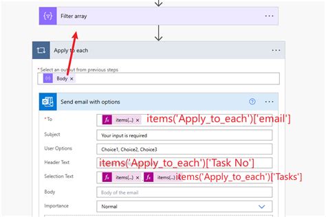 how to use power automate to send daily tasks via email with status
