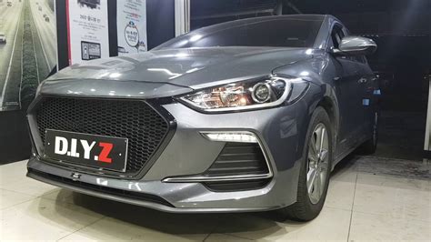 아반떼ad 스포츠범퍼 교체 Youtube