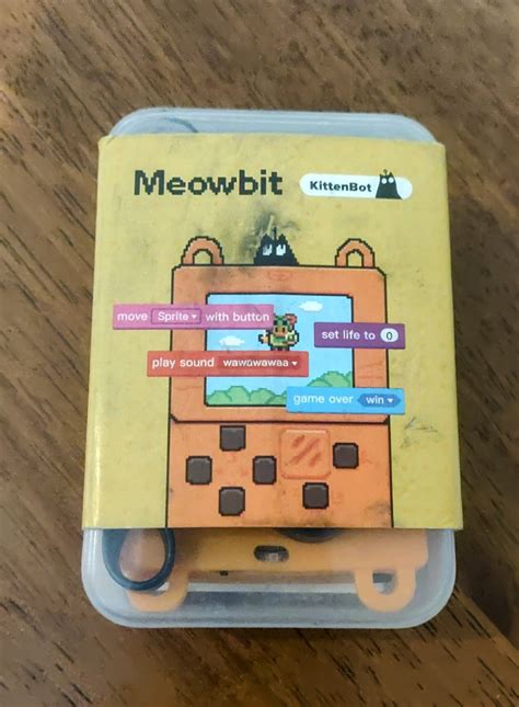 Meowbit Kittenbot Codable Microsoft Arcade Console Hobbies And Toys