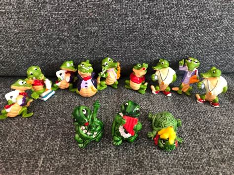 Vintage Kinder Surprise Egg Toys Crazy Crocdiles Terrapins Turtles £10 00 Picclick Uk