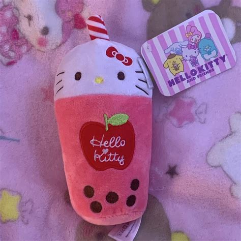 Hello Kitty Boba Plush Brand New With Depop