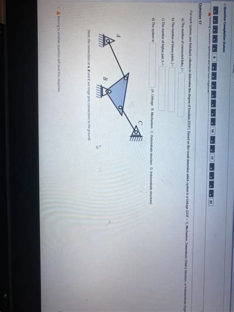 solved question completion status question 17 for each