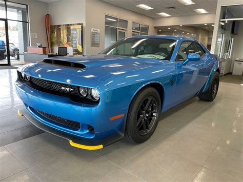 New Blue Dodge Challenger Srt Hellcat Redeye Widebody For Sale In