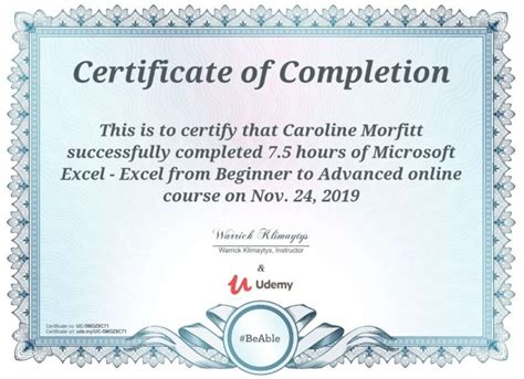 10 Best Ms Excel Certifications 2024