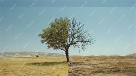 World Environment Day Drought Prevention Concept Premium Ai Generated Image