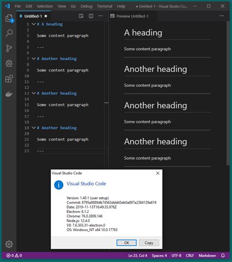 Markdown Syntax Highlighting Is Broken When Using ` ` · Issue 85027
