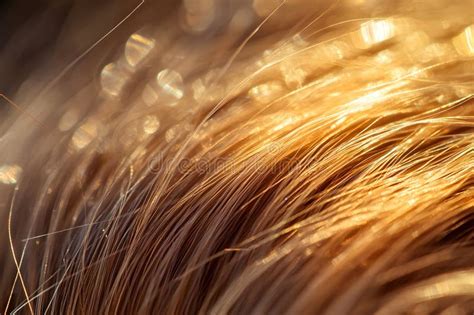 detailed hair analysis viewing hair strands under a microscope